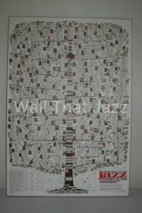 Jazz tree poster jazz story USA poster music poster